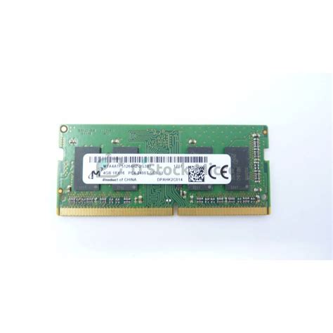 Mémoire Ram Micron Mta4atf51264hz 2g3b1 4 Go 2400 Mhz Pc4 19200 Ddr4 2400 Ddr4 Sodimm Mémoire Ram Micron Mta4atf51264hz 2g3b1 4 Go 2400 Mhz Pc4 19200 Ddr4 2400 Ddr4 Sodimm
