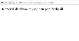 Membuat Koneksi Database PHP MySQL Dengan Teknik OOP Malas Ngoding