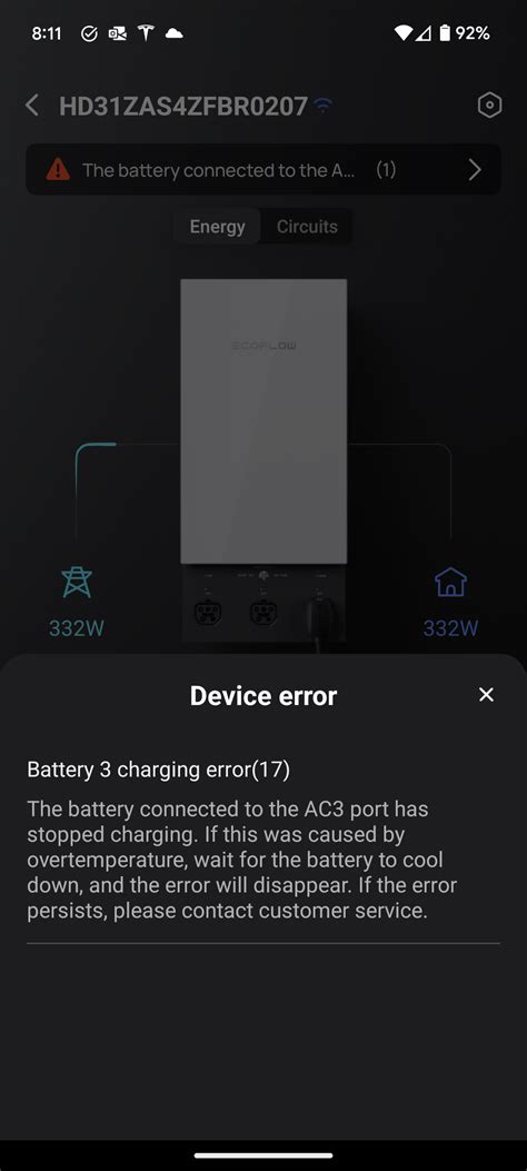 smart home panel 2 error with dpu r ecoflow community