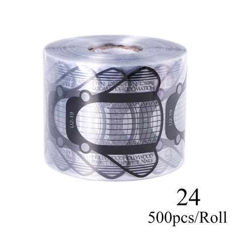 500 шт форма для ногтей расширение акриловая французская кривая наклейка УФ гель строительство