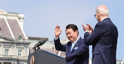 속보 尹대통령 “한미 동맹 이익에 따라 만나고 헤어지는 거래관계 아니야”