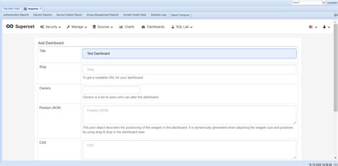 Creating Dashboards Single Connect Reference Guide