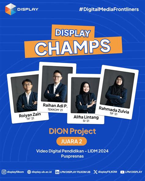 Lpm Display Filkom Ub On Linkedin Displaychamps