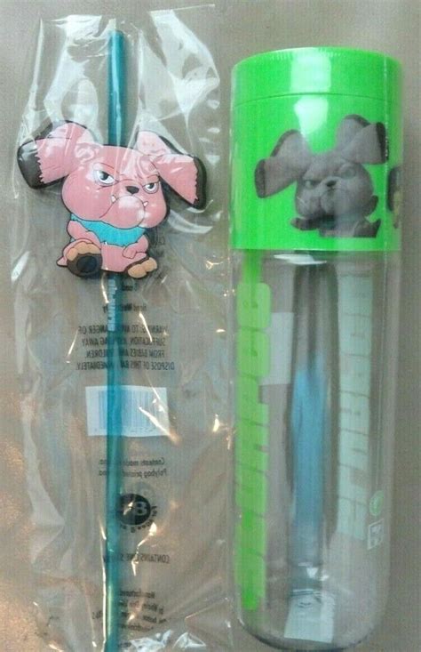 New Detective Pikachu Pokemon Green Snubbull Collectible Slurpee Cup