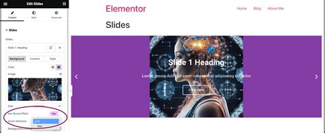 How To Use The Elementor Slides Widget Elementor