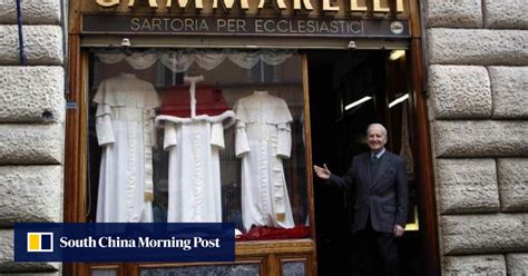 Popes Tailor Has All Cassock Sizes Stocked For Successor South China