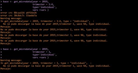 Problemas Con Get Microdata Issue Ropensci Eph GitHub