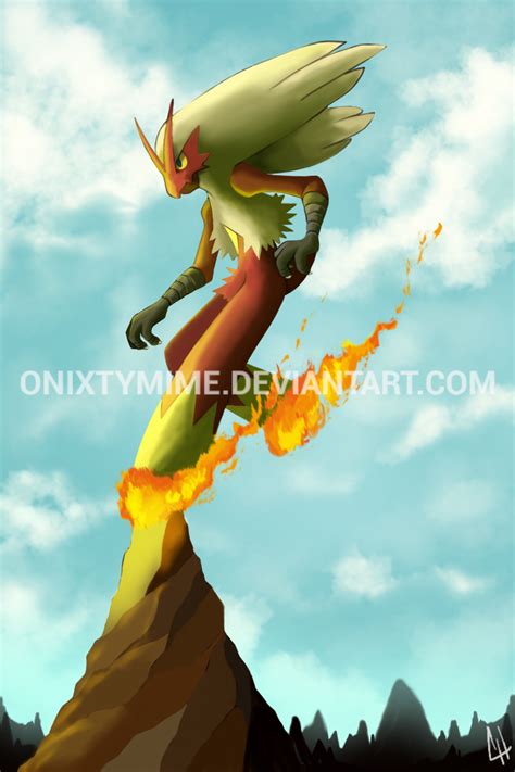 257 Blaziken By Onixtymime On Deviantart