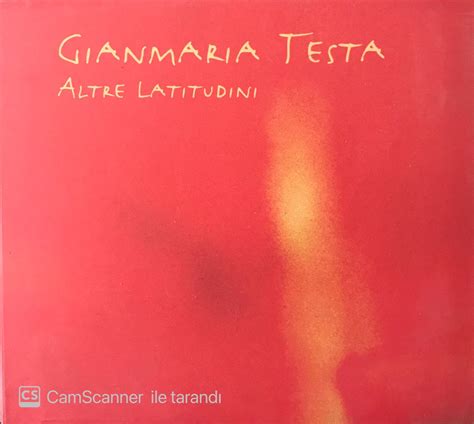 Gianmaria Testa Altre Latitudini Cd Plak Satın Al