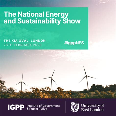 Conference The National Energy And Sustainability Show