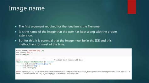 Opencv Presentation Series Part 1 Pptx Programming Languages