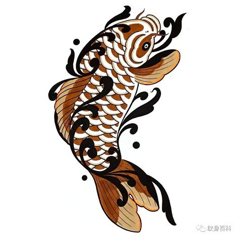 今天的鲤鱼纹身，不一般！手稿
