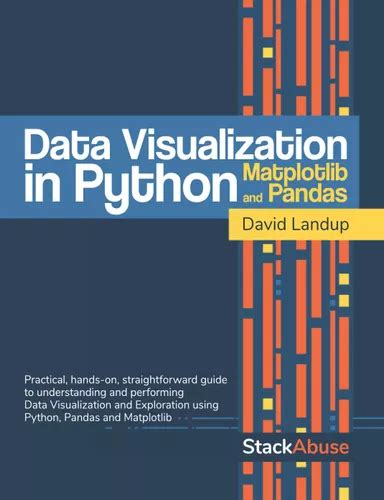 Libro Data Visualization In Python With Pandas And Matplotli Envío gratis