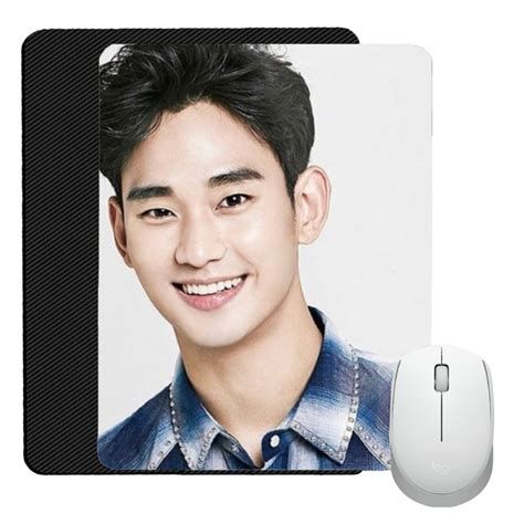 แผ่นรองเมาส์ Mouse Pad พิมพ์ลาย Kim Soo Hyun คิมซูฮยอน ดาราเกาหลี Shopee Thailand