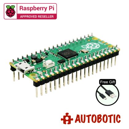 Raspberry Pi Pico With Soldered Header