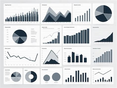 A Chart Of Graphs And Charts With A Graph Showing The Graphs And Charts Premium Ai Generated Image