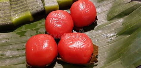 Kue Carabikang Or Bol Jaran Cake Or Kue Ku Is Traditional Javanese