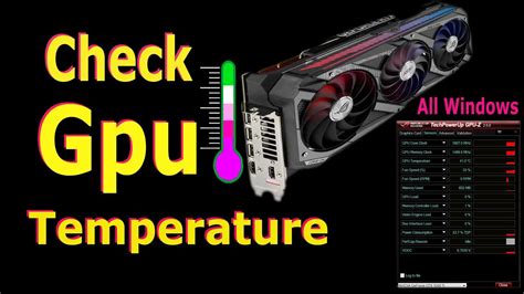 How To Check GPU Temperature YouTube