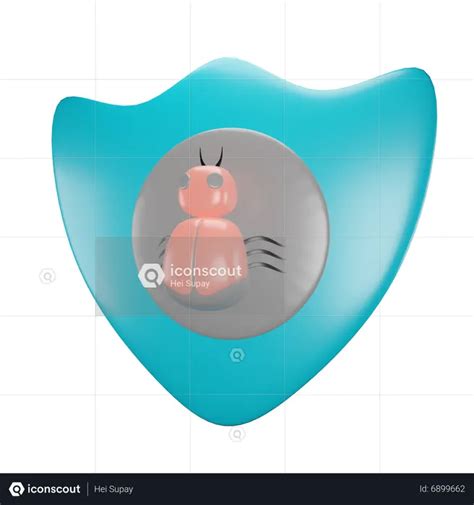 Bug Security 3d Icon Free Download Crime And Security 3d Icons Iconscout