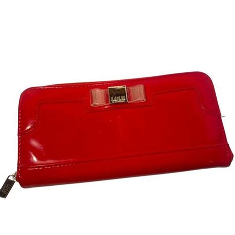Lulu Guinness Patent Leather Wallets For Women Mercari