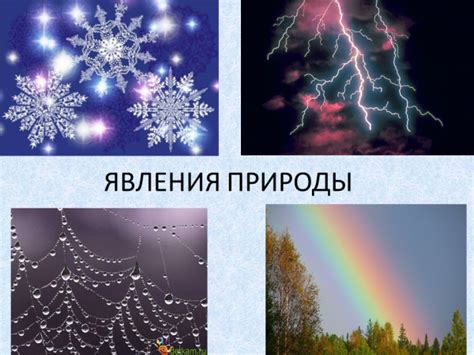 Презентация Явления природы – скачать бесплатно pptx