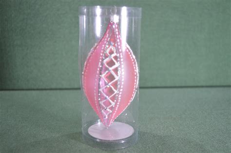 Купить Елочная игрушка из стекла подвеска Кружевница Стекло Клин Елочка 1 цены фото