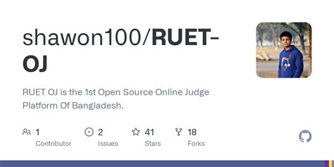 Github Shawon Ruet Oj Ruet Oj Is The St Open Source Online Judge