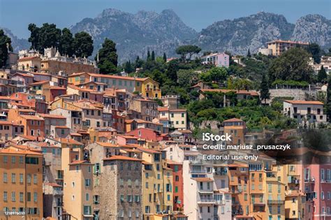 프랑스 리비에라에 멘톤의 구시 가지 건축에 화려한 주택 프로방스 알프스 코트 다쥐르 프랑스 0명에 대한 스톡 사진 및 기타 이미지 Istock