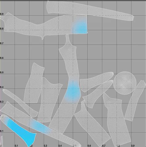 What Is This Glowing Blue Color On My Uvs I Mustve Clicked Something