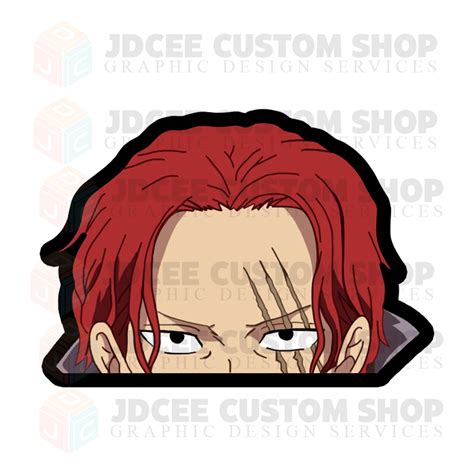 Peeker Stickers One Piece Luffy Sanji Zoro Nami Usopp Chopper Robin