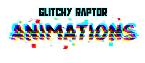 Glitchy Raptor Animations Logo Png By Glitchy1029 On Deviantart