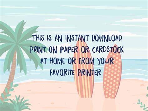 Vacation Countdown Printable Engage Excite And Prepare For Etsy