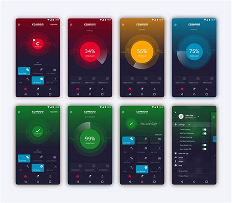 Comodo Mobile Security On Behance
