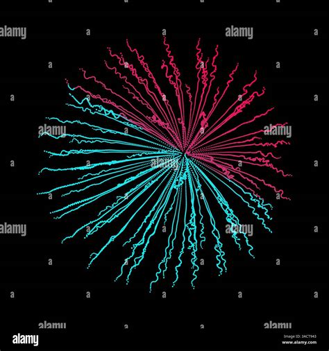 3d Abstract Sphere Array With Dynamic Particles Modern Science And Technology Element Vector