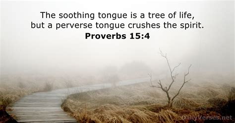 Proverbs 15 4 Bible Verse