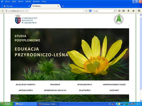 Ruszają studia podyplomowe Lasy Państwowe