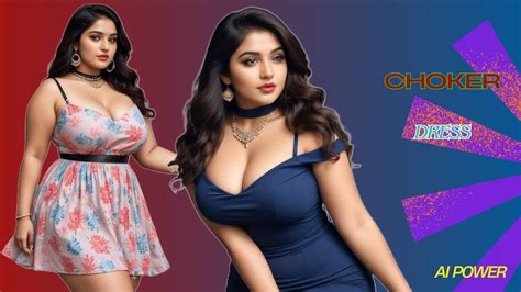 Choker Dress Design Outfit Plus Size Lookbook Youtube