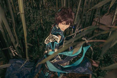 剑三唐门cosplay竹林
