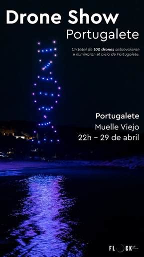 100 Drones Sobre El Cielo De Portugalete Este Sábado Radio Nervión