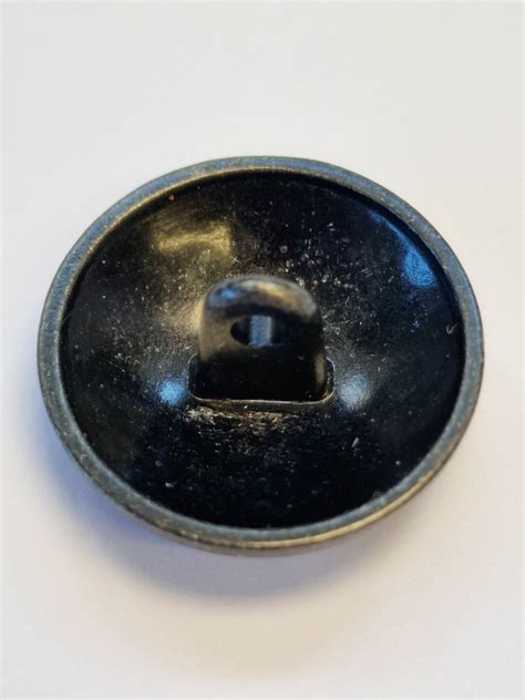 Antique Silver Shield Button The Button Queen