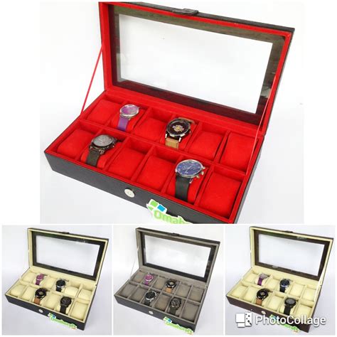 Jual Large Size Kotak Jam Jumbo Isi 12 Full Color Box Jam Tangan