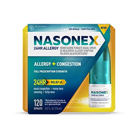 Upc 370030165773 Nasonex 24hr Allergy Nasal Spray 24 Hour Non Drowsy