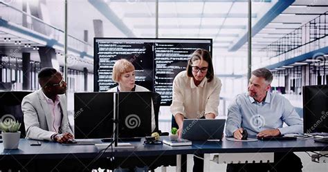agile pair programming and extreme coding stock image image of office