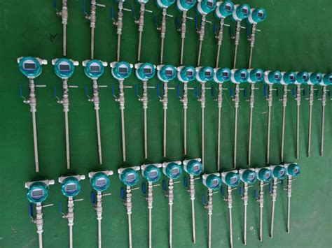 Thermal Mass Flow Meter Gas Meter Flange Insertion Type Thermal Mass