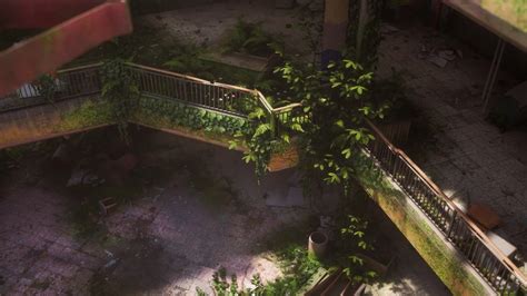Abandoned Shopping Mall Unreal Flippednormals