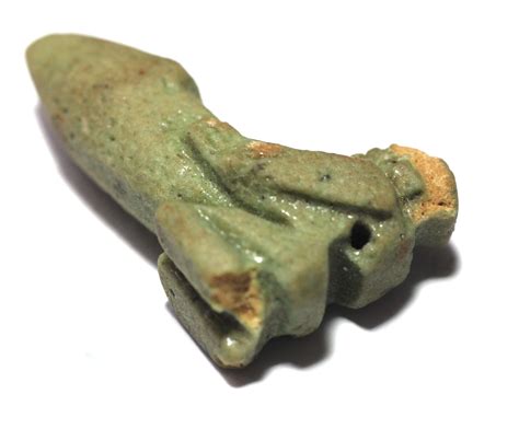 ANCIENT EGYPT PTOLEMAIC B C EROTIC FAIENCE AMULET