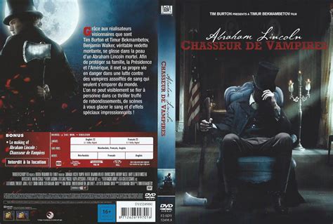 Jaquette Dvd De Abraham Lincoln Chasseur De Vampires Cinéma Passion
