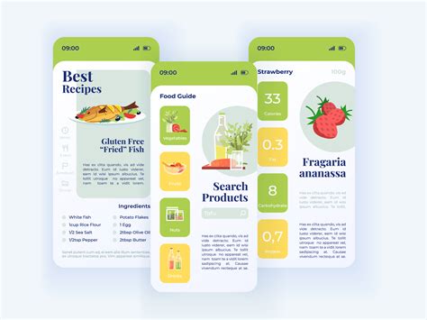 Food Guide App Ui Design By Mst Kayfa Akter On Dribbble