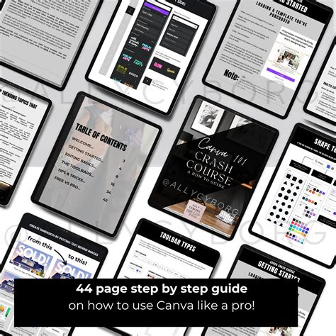 MEN S Canva How To Guide Canva Crash Course With Master Resell Rights MRR Private Label