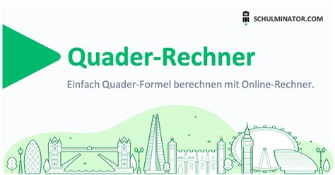 Quader Rechner Quader Formel Online Berechnen